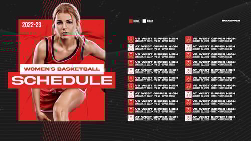 Create Schedule Graphics | Gipper